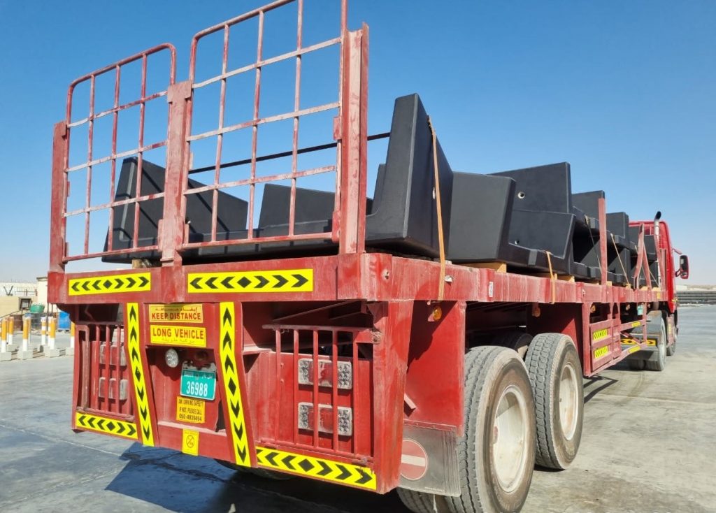 Link Power Building Contracting LLC Delivers Precast Concrete Trough And Covers - Link Power ...