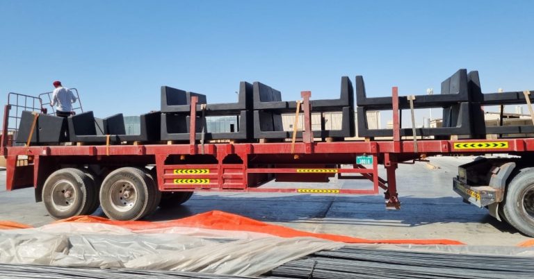 Link Power Building Contracting LLC Delivers Precast Concrete Trough And Covers - Link Power ...